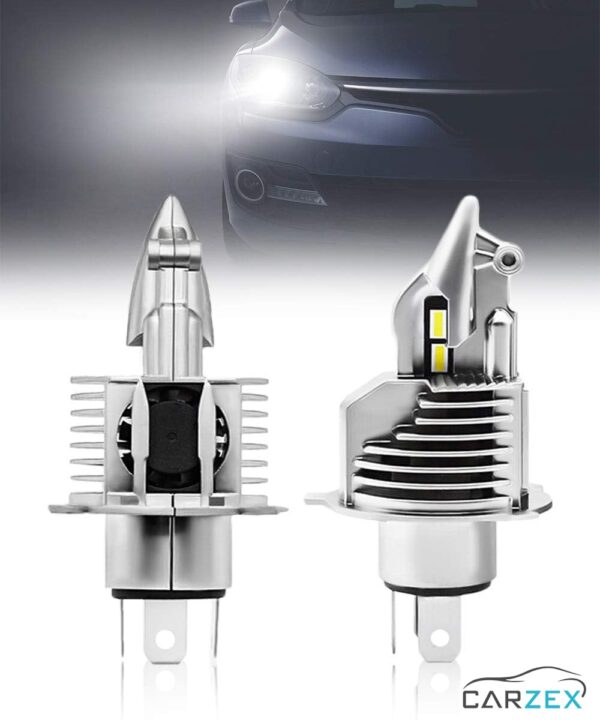 Buy Carzex Fighter H4 Plug & Play All in One LED Headlight Conversion ...